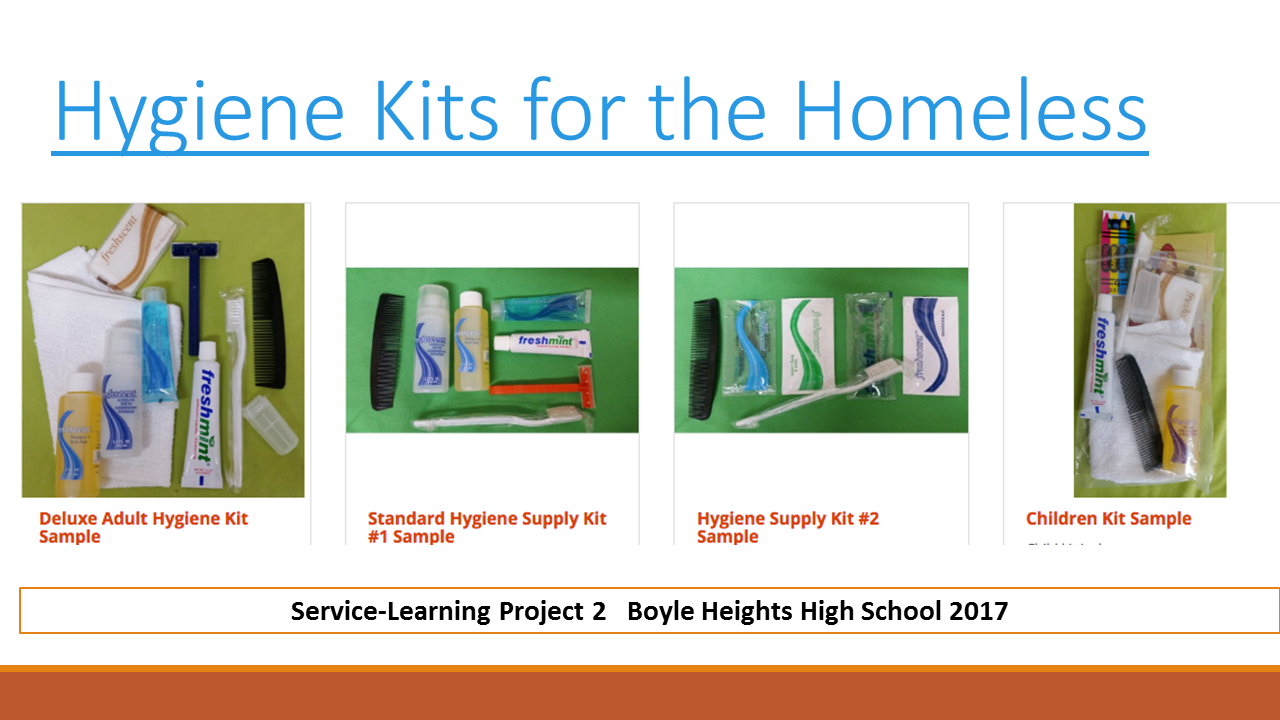 Service-Learning Projects – ACADEMICS – BOYLE HEIGHTS HIGH SCHOOL