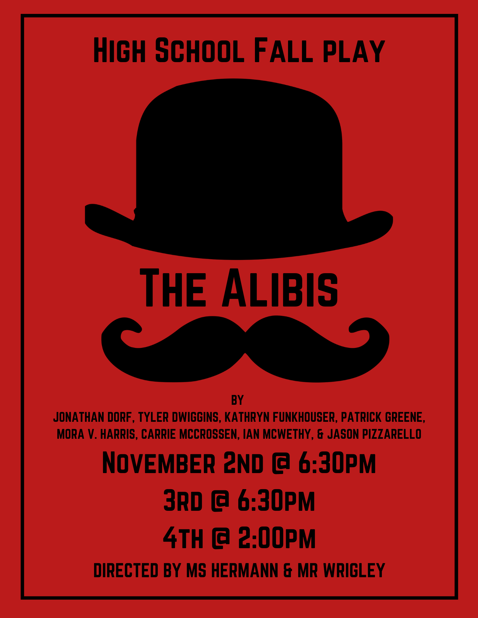 THEATER SHOW TICKETS – Arts – Augustine Prep