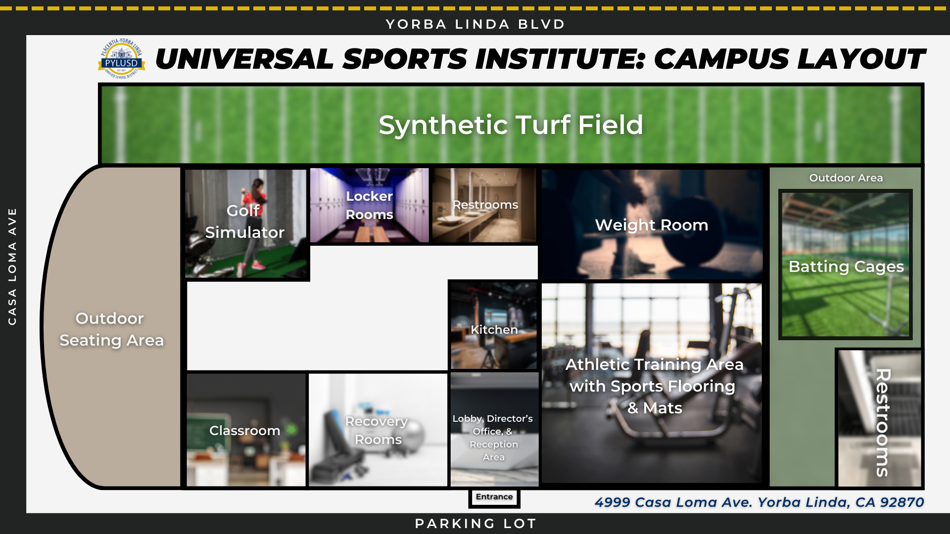 Location and Facility – About USI – Universal Sports Institute