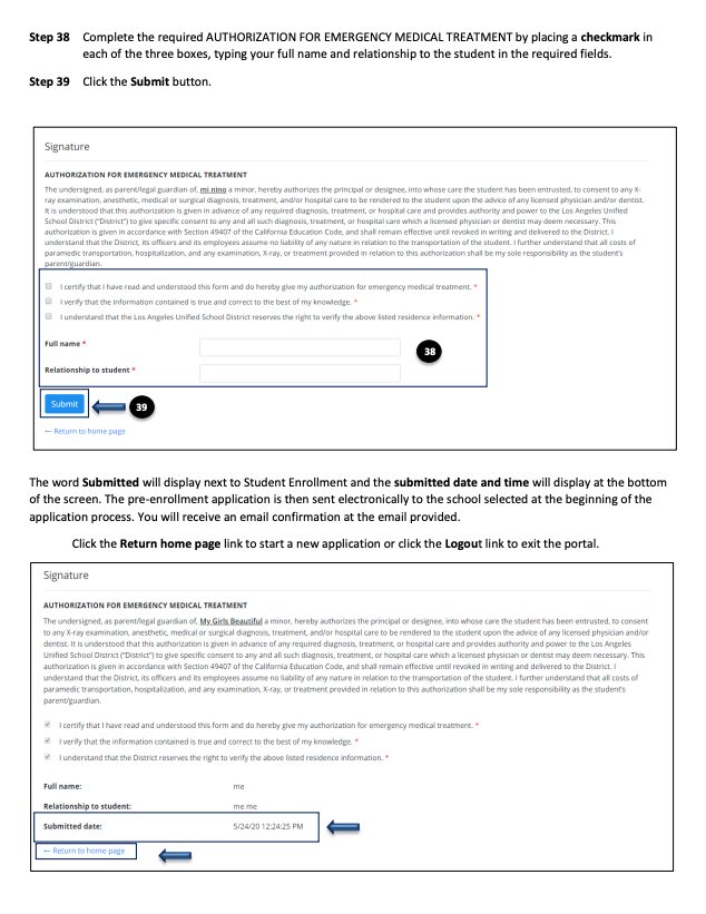 Student Enrollment Procedure – Enrollment – City Of Angels School