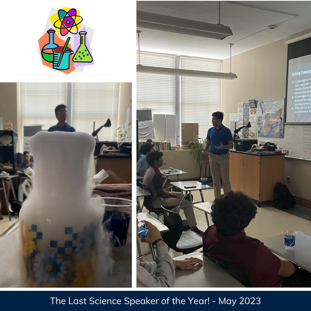 The Last Science Speaker of the Year! | Central Catholic High School