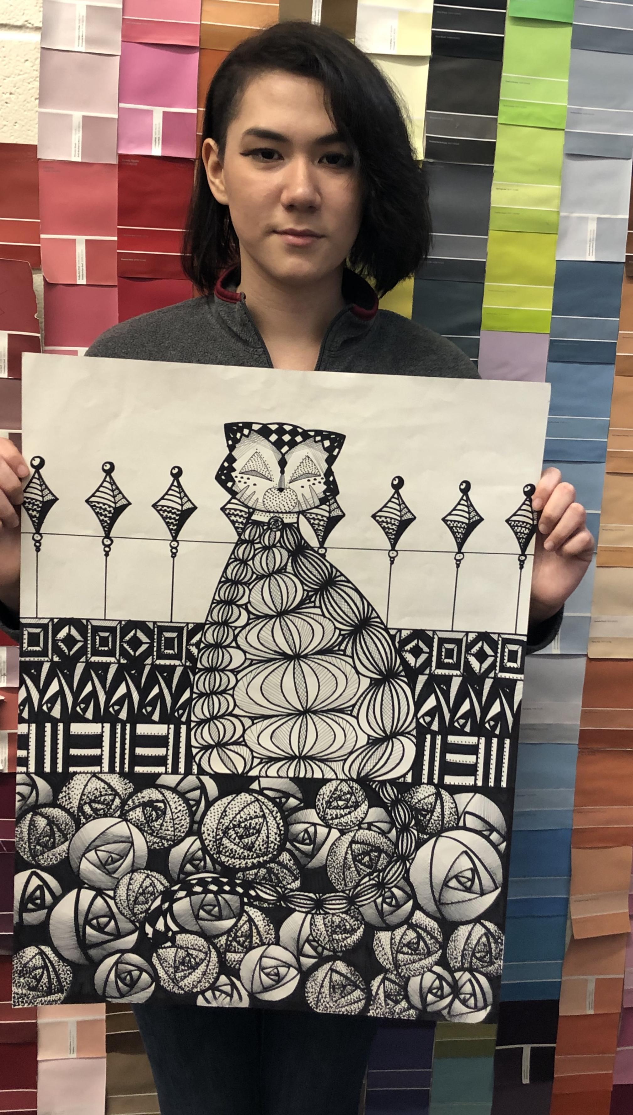 Ami Sanchez Art Work | Mission High School