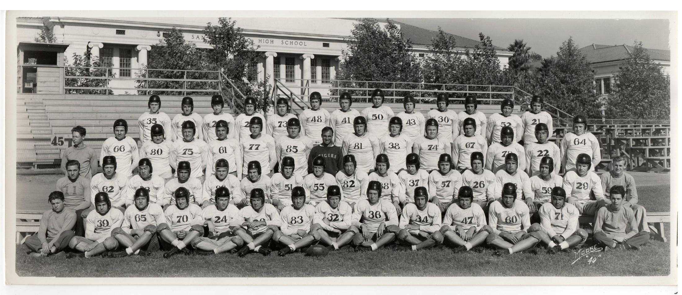 Football – History of Athletics – San Fernando Senior High