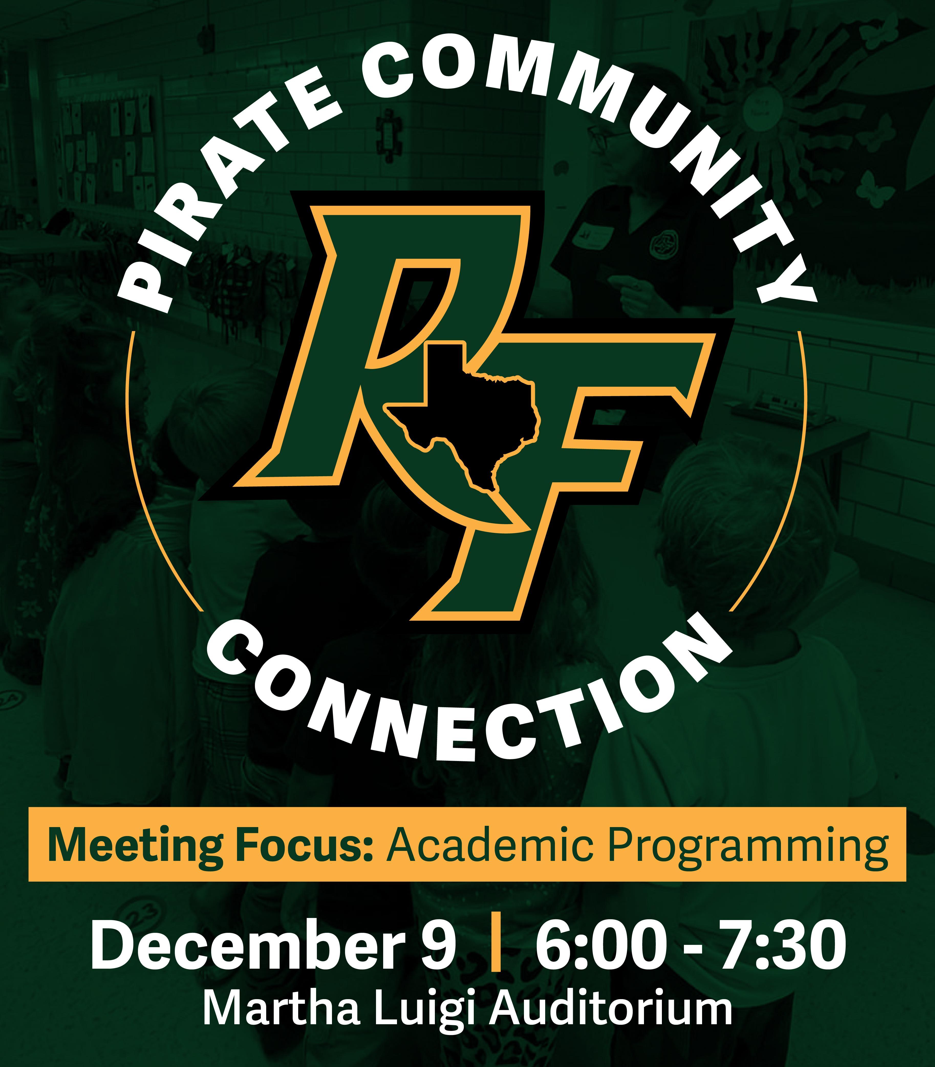 Pirate Community Connection: Academic Programming | Rockport-Fulton ...