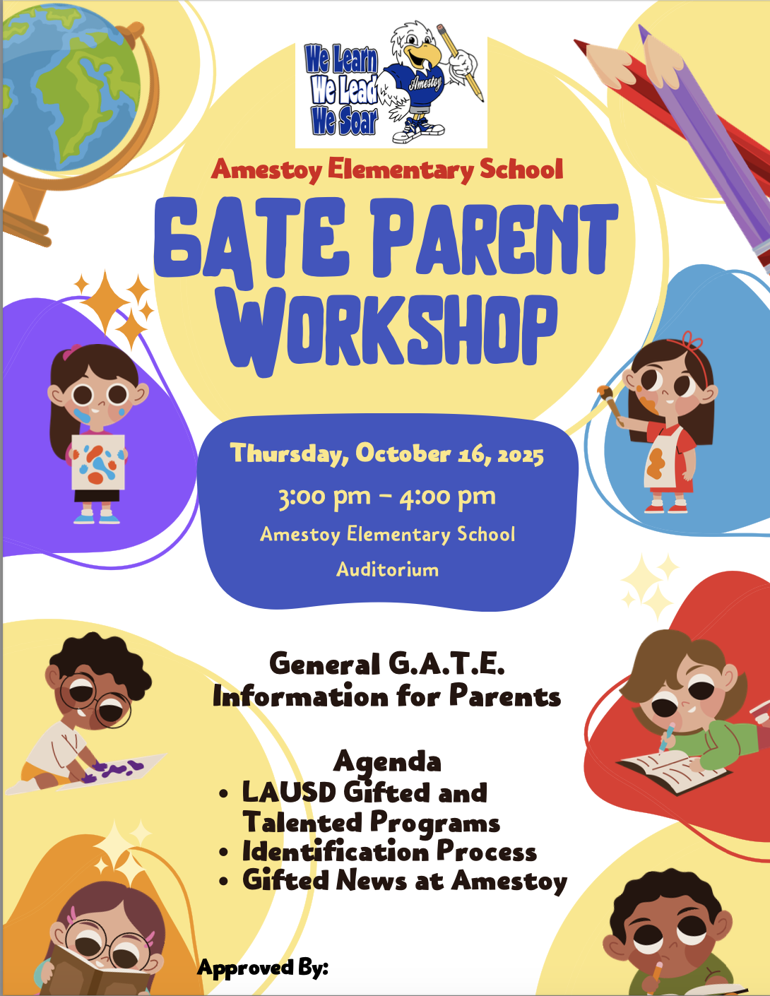 Gifted and Talented (GATE) Program – Academics and Programs – Amestoy ...