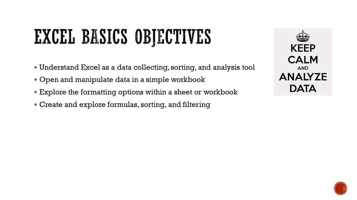Beginning Excel for Visual Representation and Data Analysis – Jennifer ...