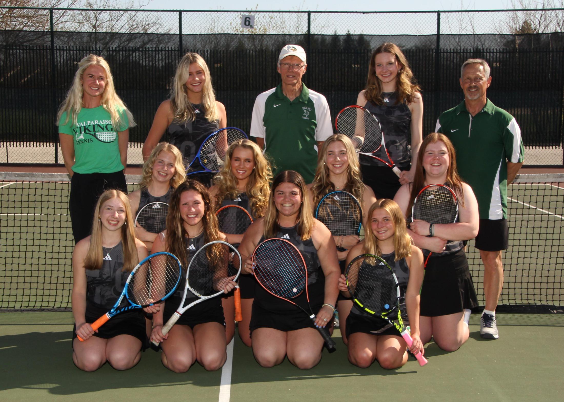 Team Picture – Tennis (Girls) – Valparaiso High School