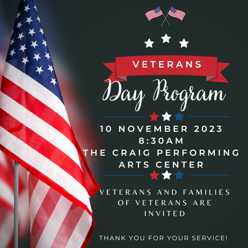 Veterans Day Program At PA Pillow Academy