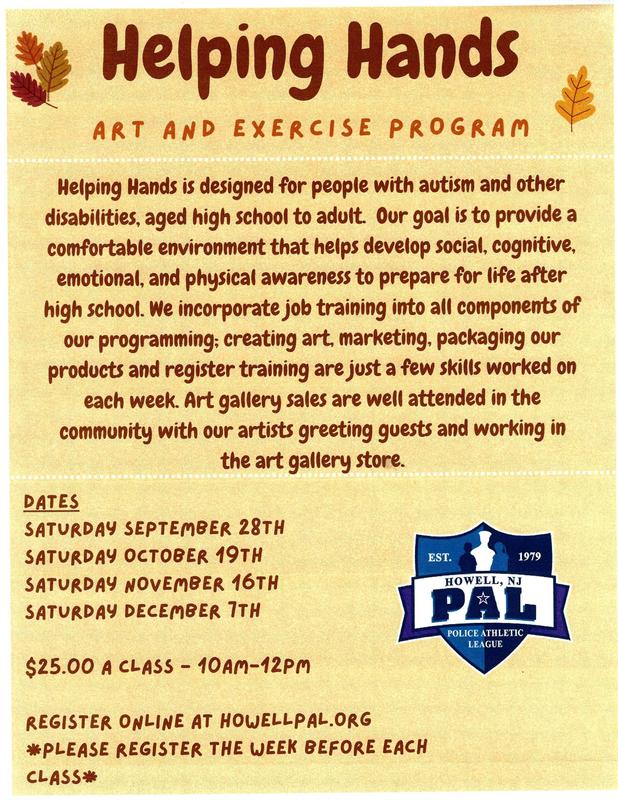 Howell PAL Fall Helping Hands | Howell Township Public Schools