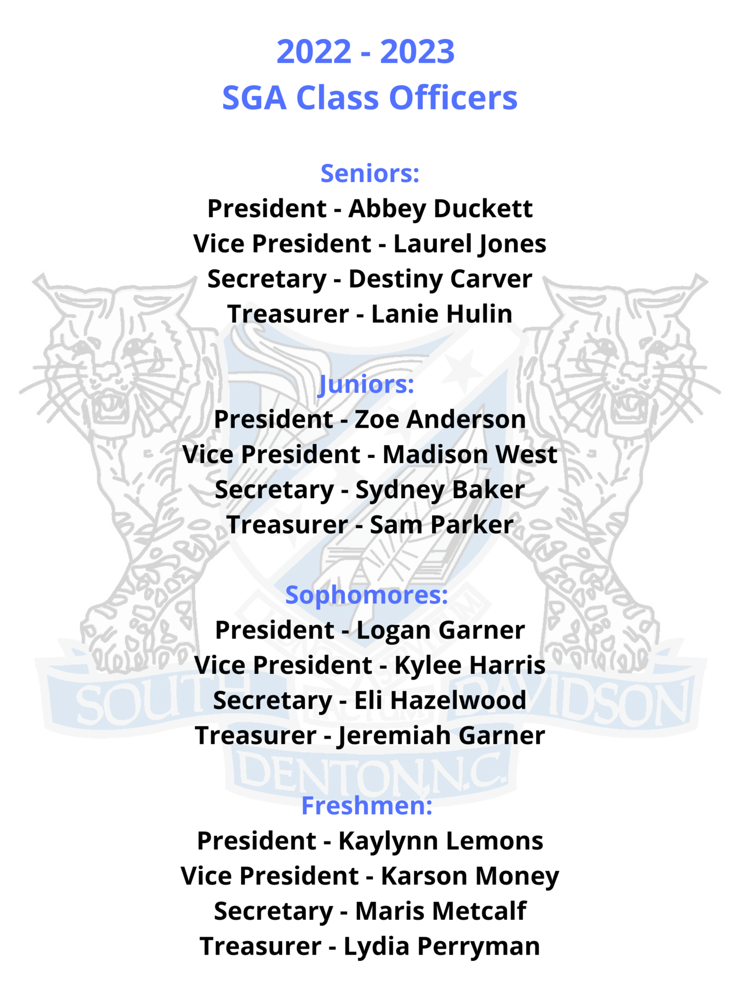 SGA - Student Government – Be involved! Join a club today! – South ...