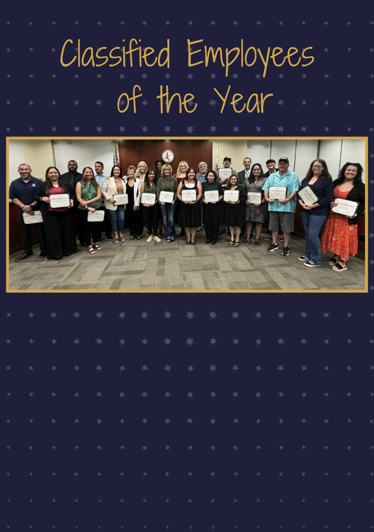 Classified Employees of the Year Recognized by Hart Governing Board ...