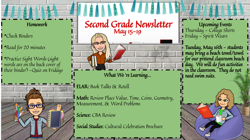 2nd Grade – 2nd Grade – Bertram Elementary