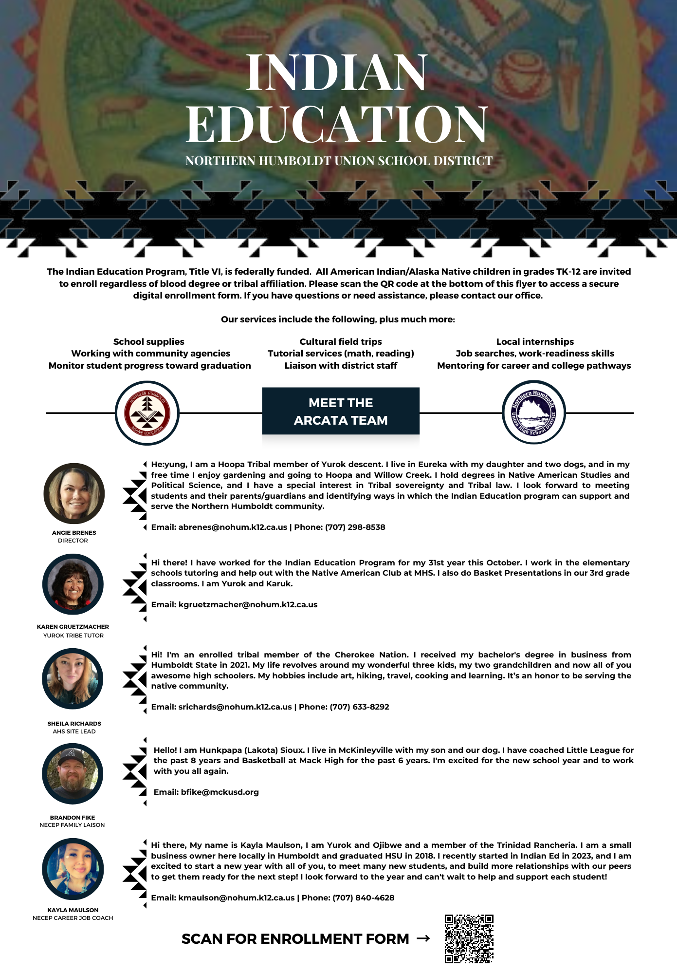 About Us - Indian Education Program - Northern Humboldt Union High ...