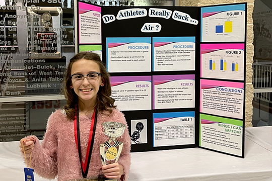 Frenship Elementary Students Participate in Regional Science Fair ...