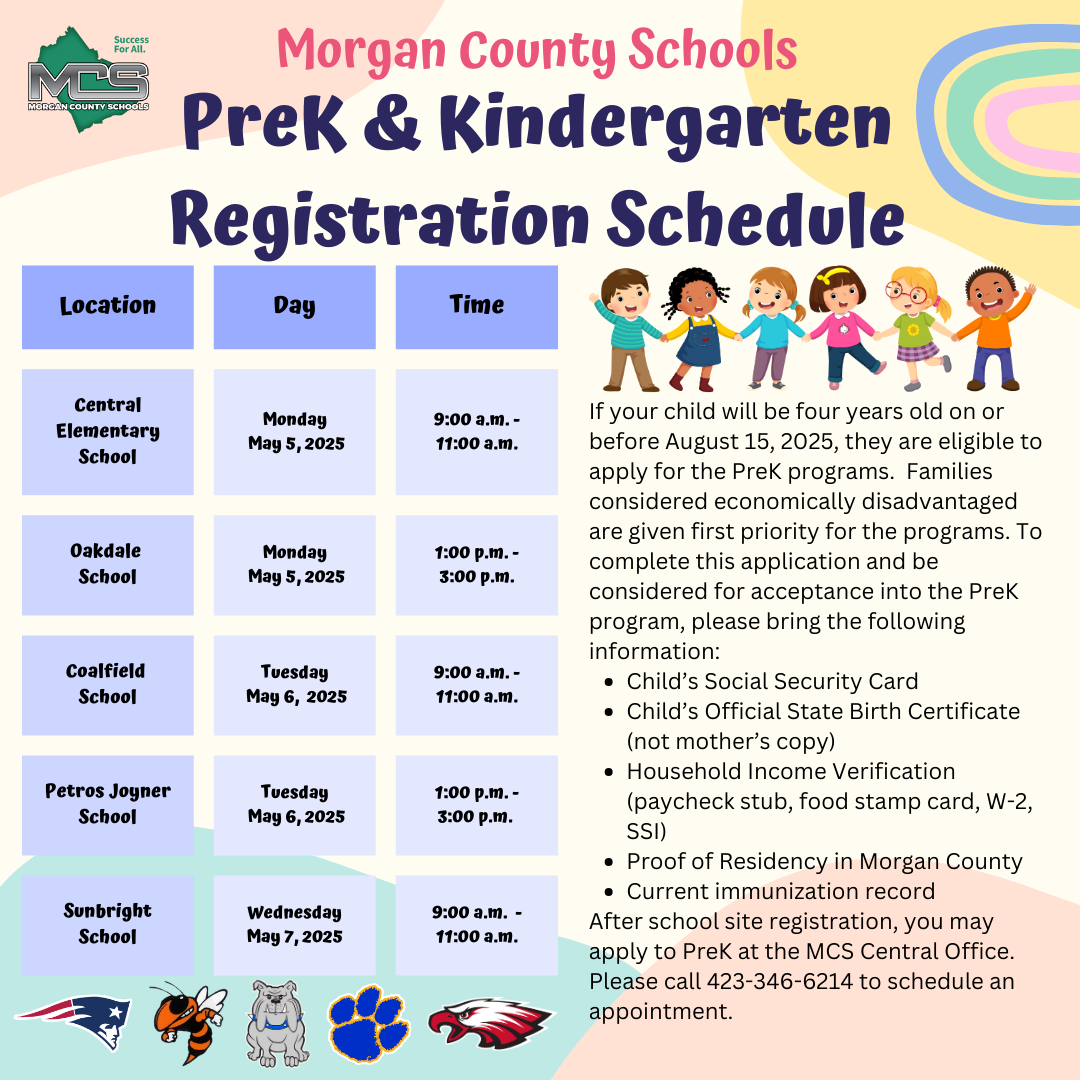 Voluntary PreK Program Information | Sunbright School