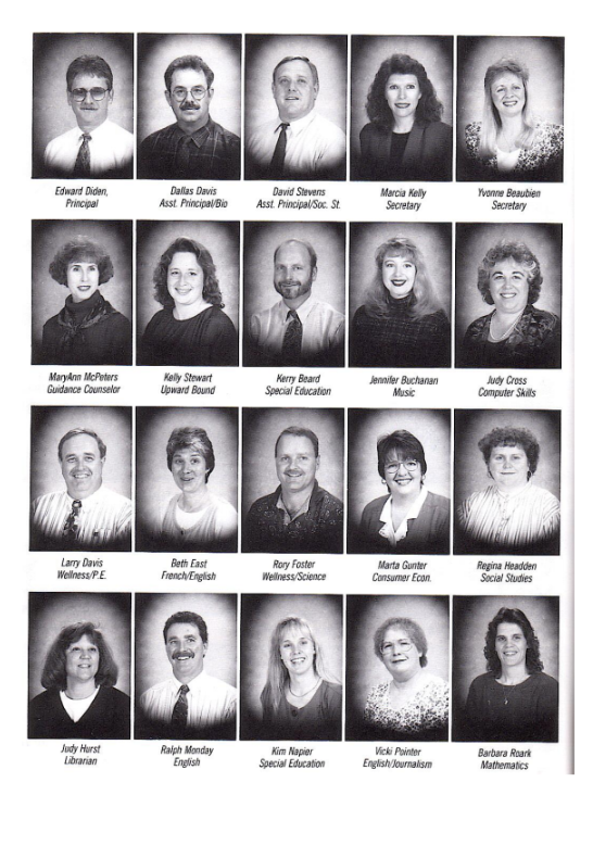 1991-2000 Past Faculty – Alumni – Wartburg Central High School