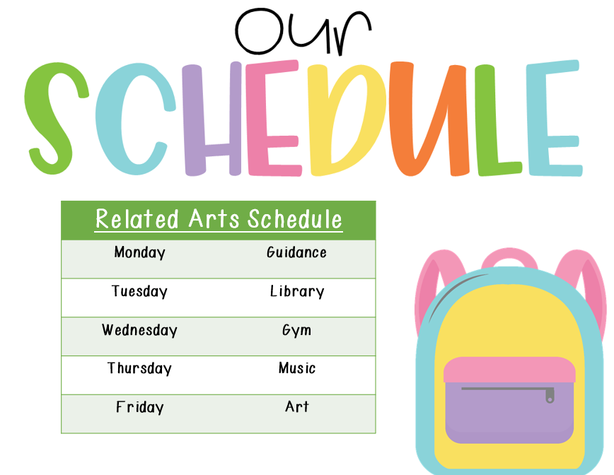 Related Arts Schedule – Emily *Driver – David Youree Elementary School