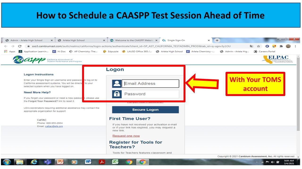 CAASPP Summative: How to Administer CAASPP Summative Tests – Testing ...
