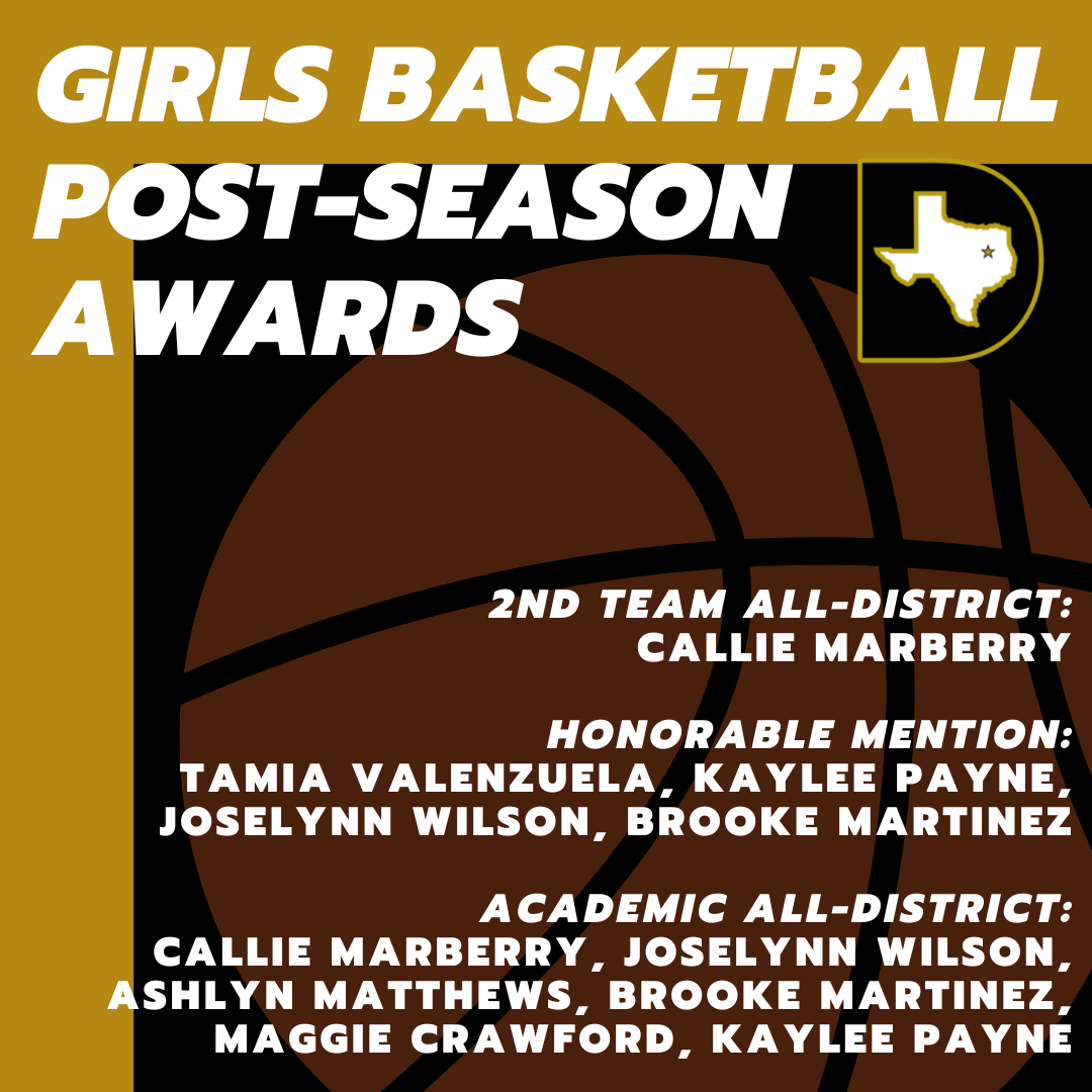 Girls Basketball Post-Season Awards | Dawson Independent School District