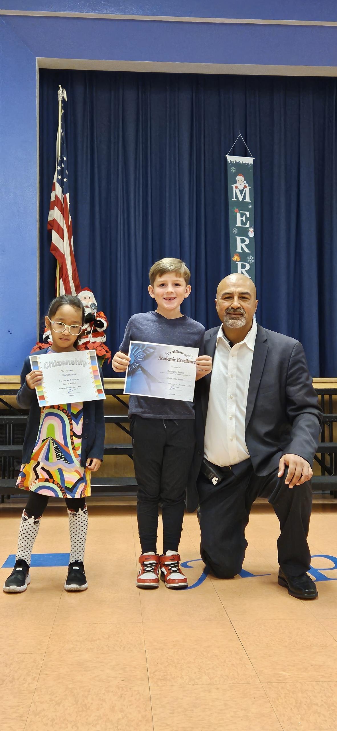 November 2023 Awards – Students – Apperson Street Elementary
