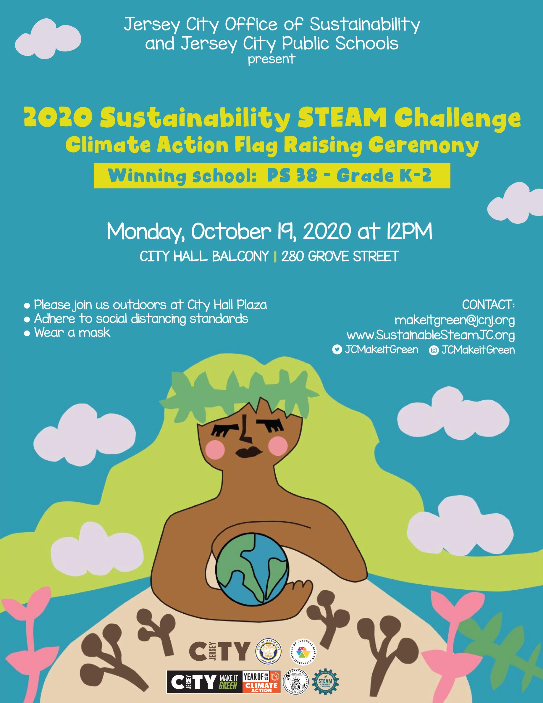 SUSTAINABILITY CHALLENGE CEREMONY FLYER – PDFS – Jersey City Public Schools