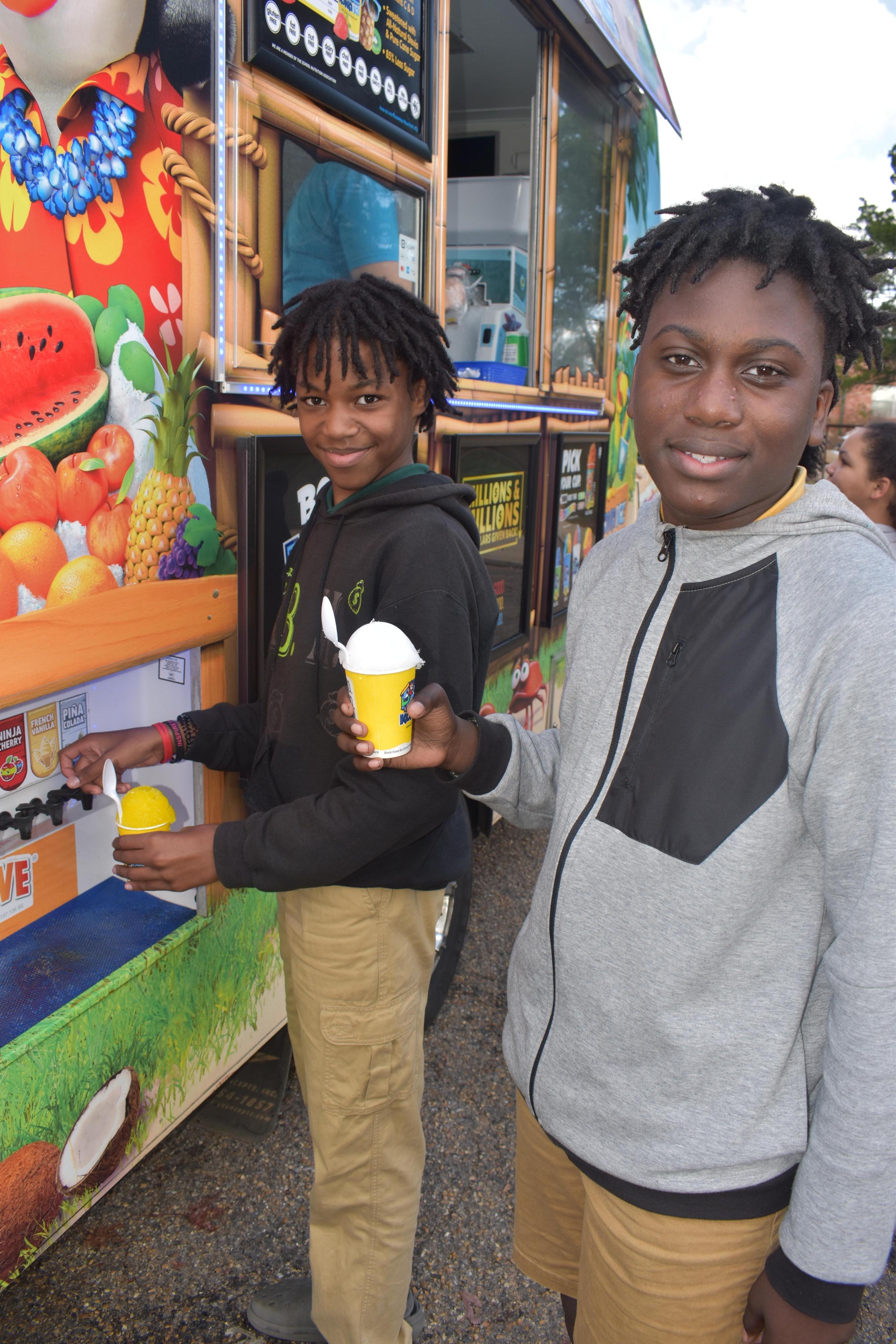 Higgins Middle School Scholars Enjoys Kona Ice For Monthly PBIS Higgins Middle School Scholars Enjoys Kona Ice For Monthly PBIS