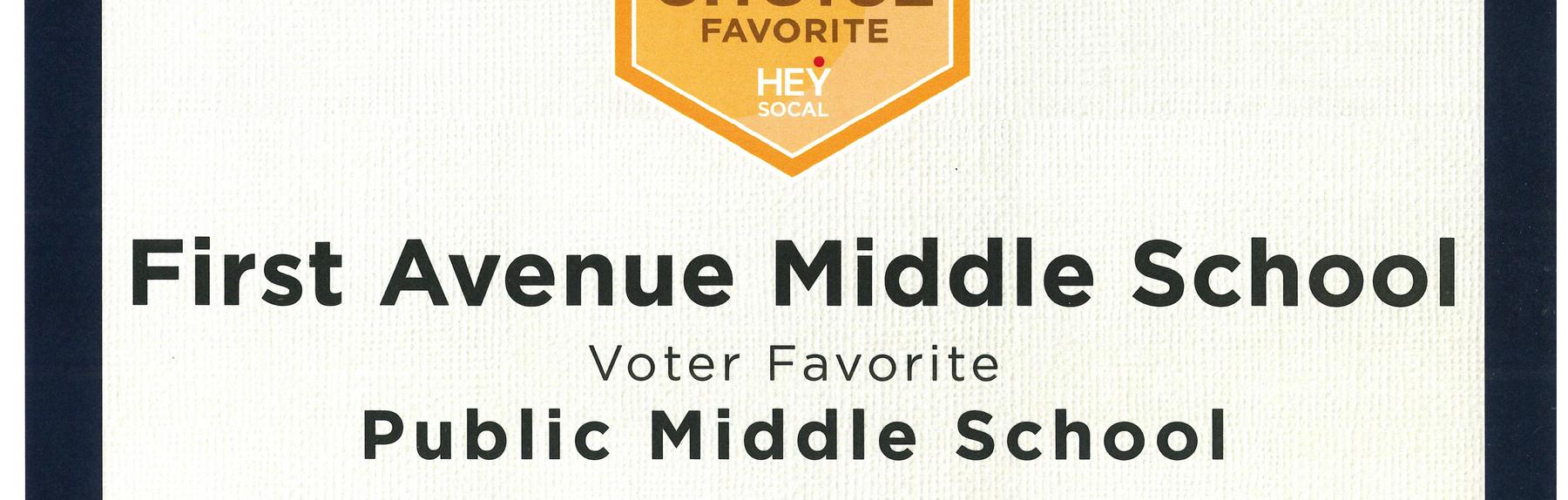 First Avenue Middle School