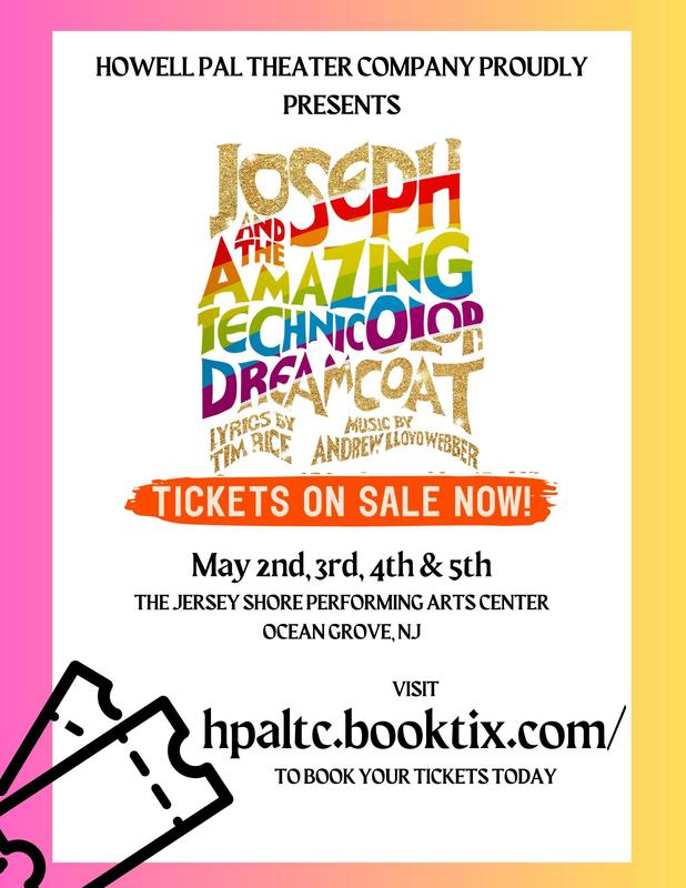 Howell PAL Theater Company Ticket Sales | Howell Township Public Schools
