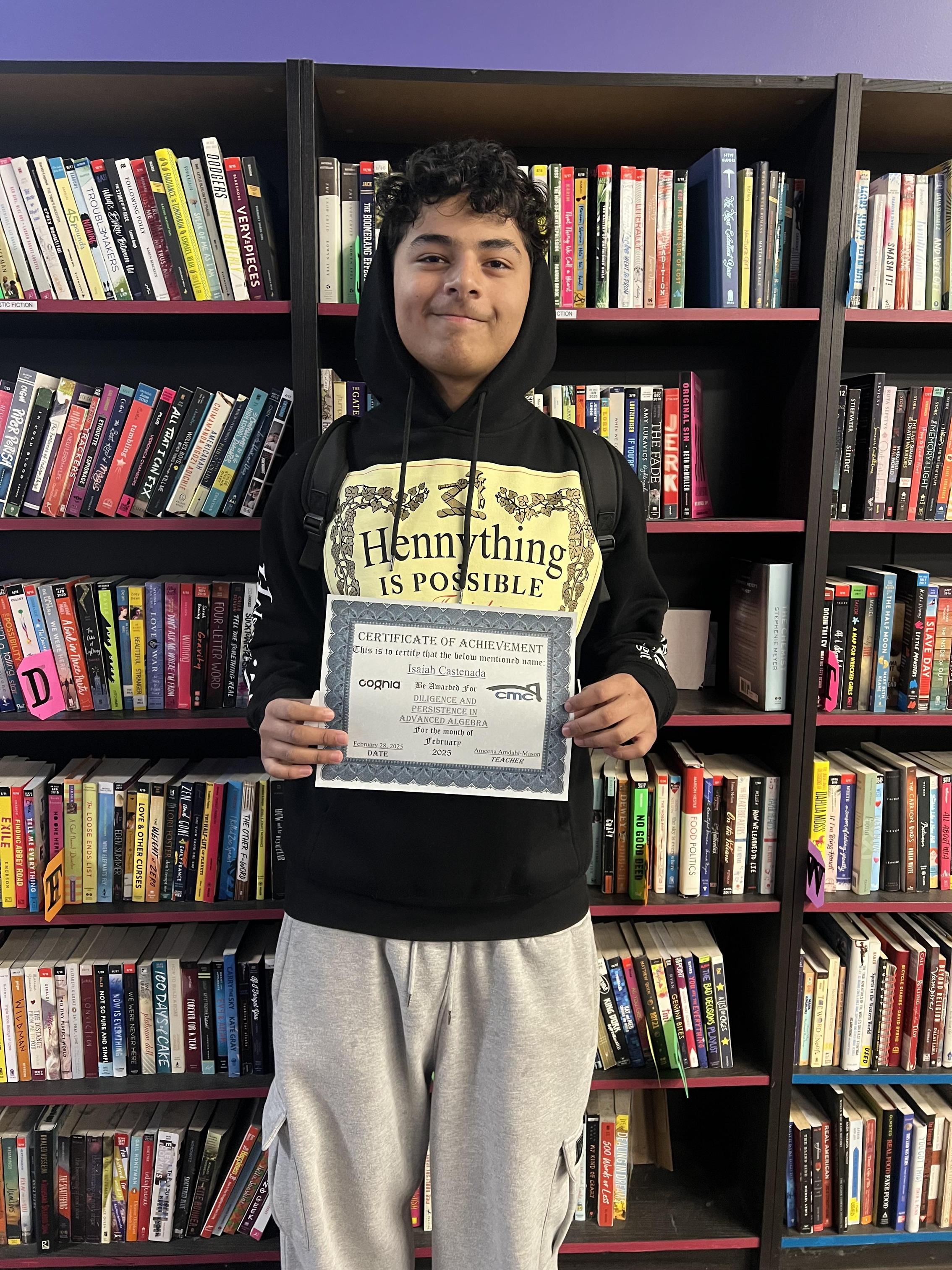February 2025 – Student of the Month – Clackamas Middle College