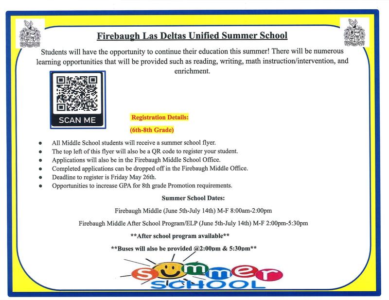 News | Firebaugh Middle School