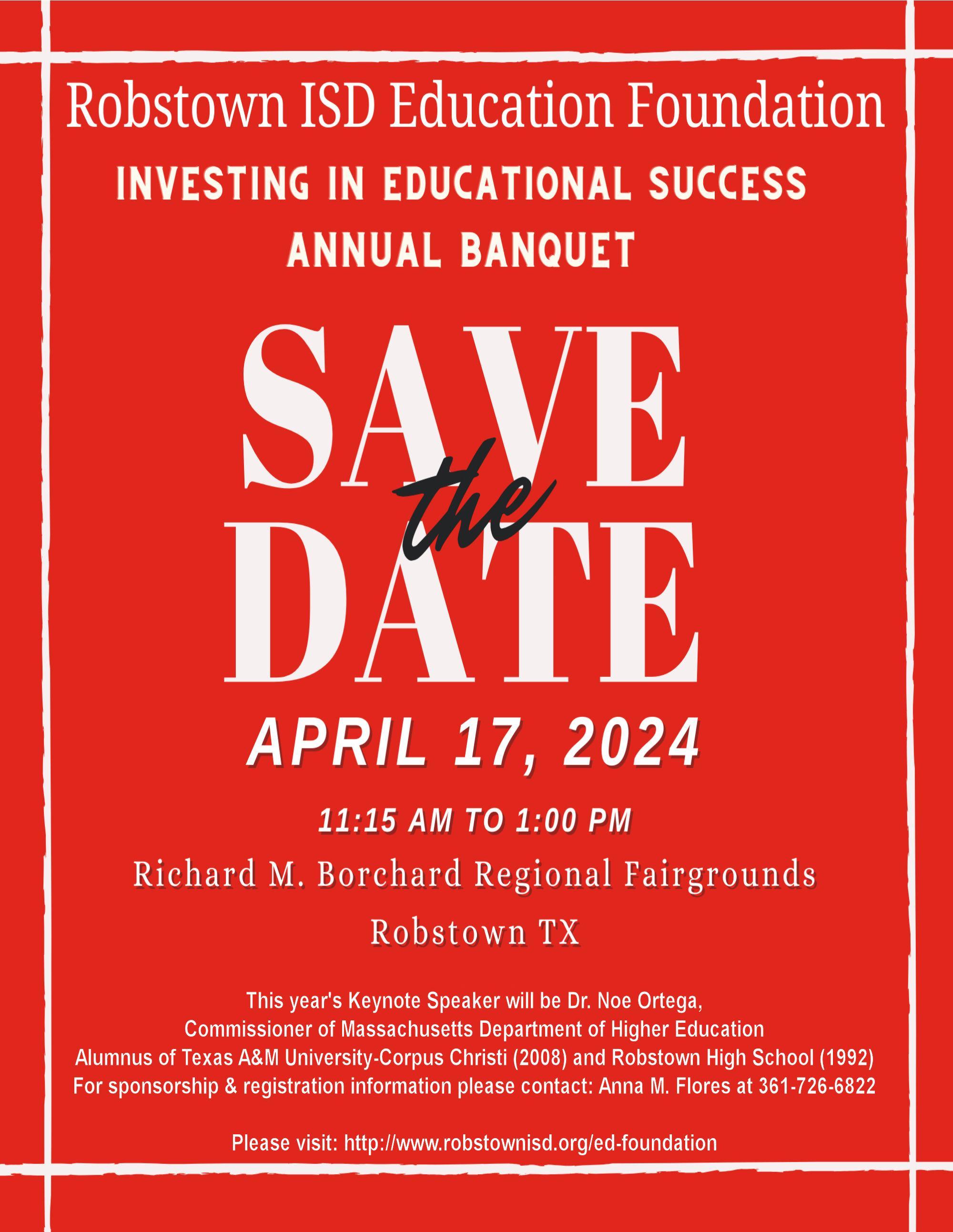 Welcome - Education Foundation - Robstown Independent School District