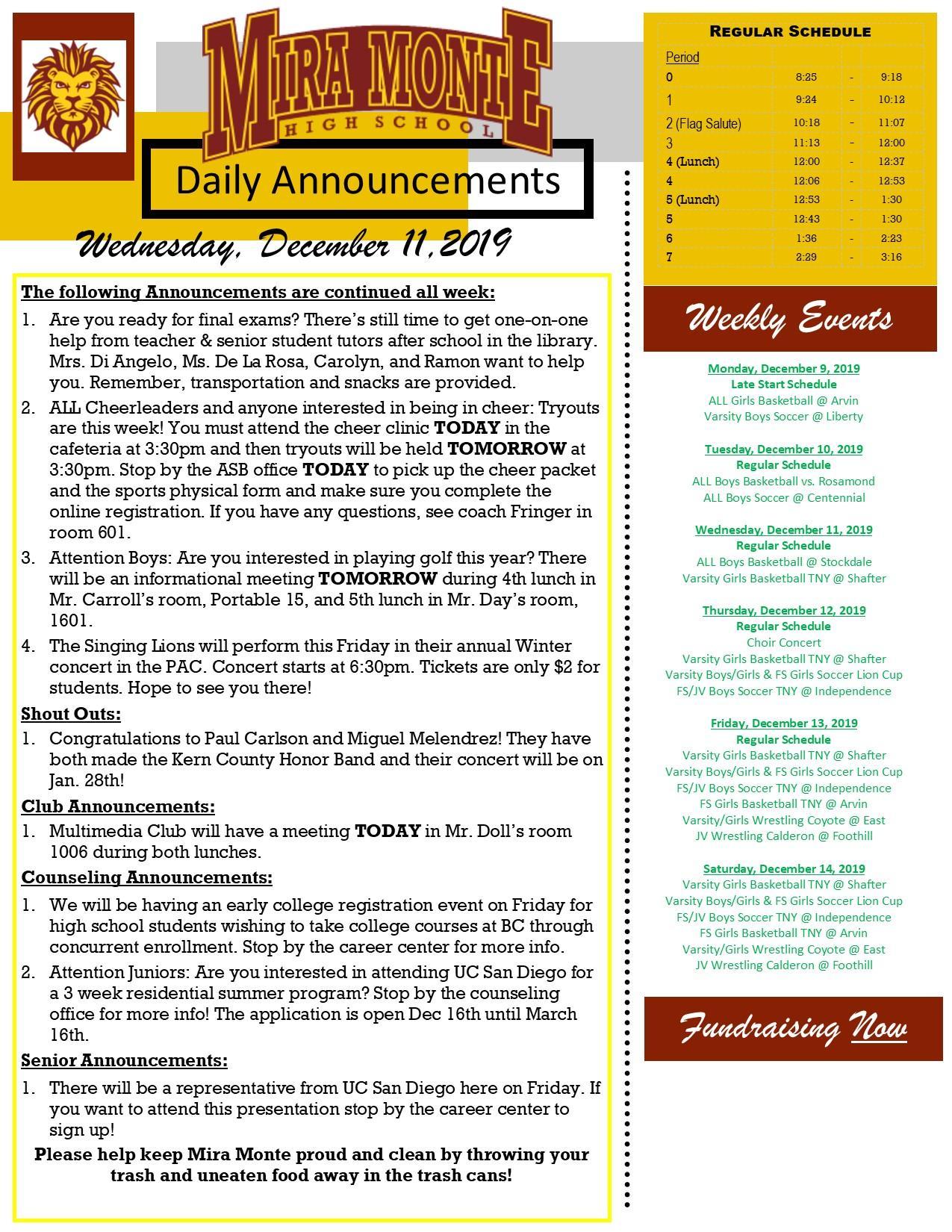 Mira Monte High School