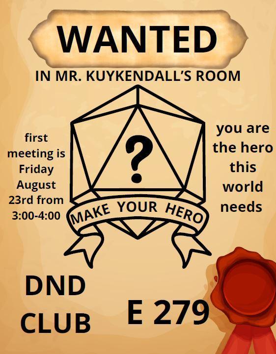 DND Club – Clubs & Activities – Dobyns-Bennett High School