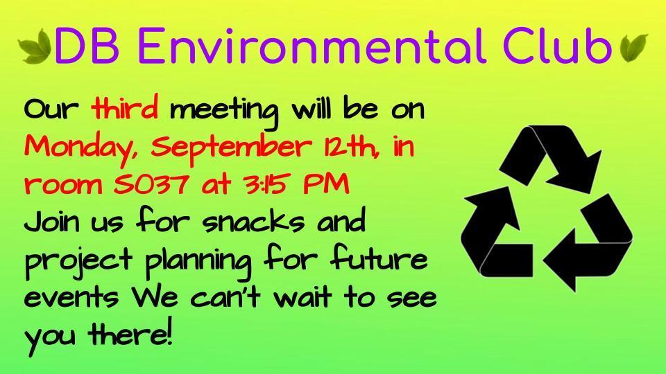 Environmental Club – Clubs & Activities – Dobyns-Bennett High School
