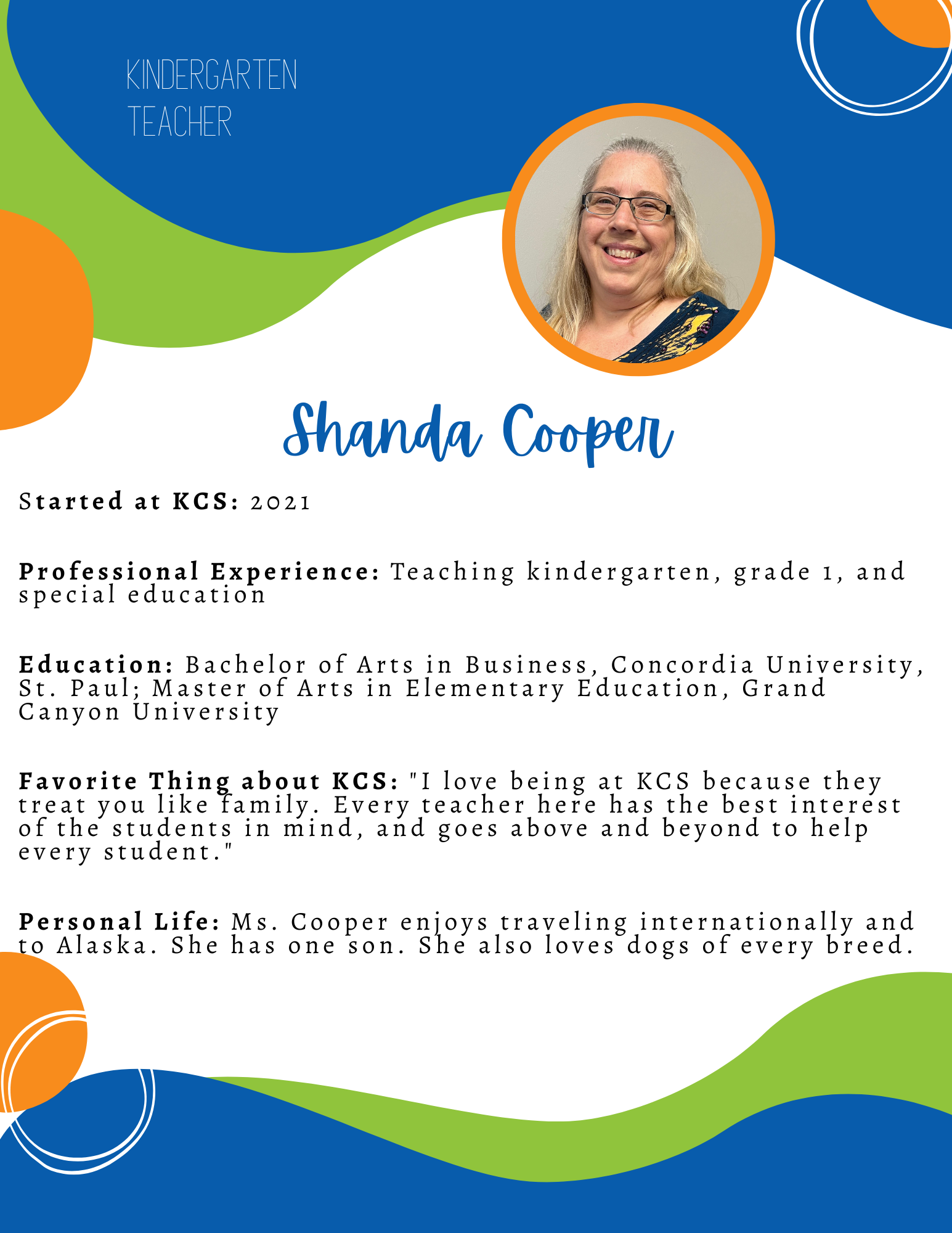 Shanda Cooper – Staff – Kaleidoscope Charter School