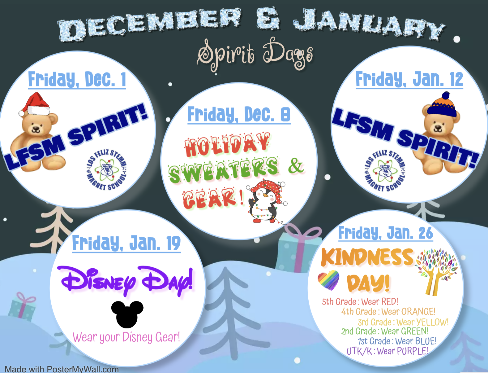 Spirit Days and Service Projects – Student Council – Los Feliz Science ...