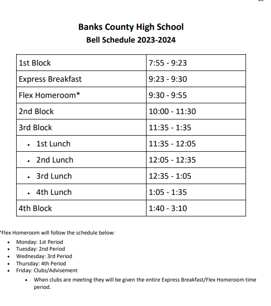 Special Programs – Special Programs – Banks County High School