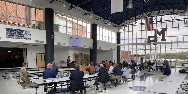 Learning Outdoors and Connecting with Partners | Mount Airy High School