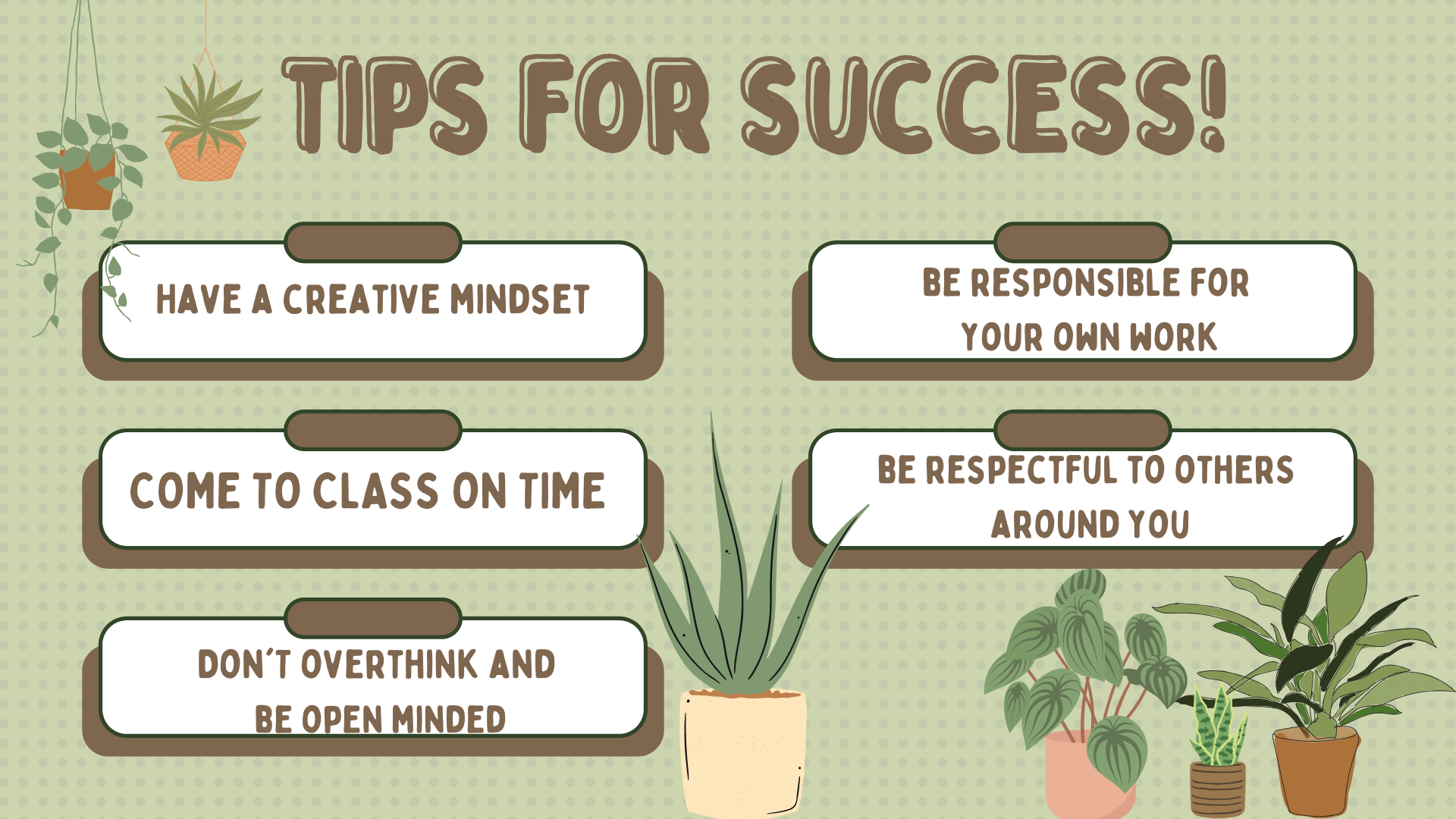 Interior Design Class Expectations – Carrie Ott – Smyrna High School