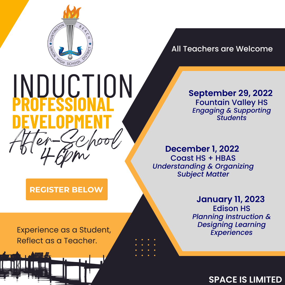 Induction (Cohort) - Staff Professional Development - Induction ...