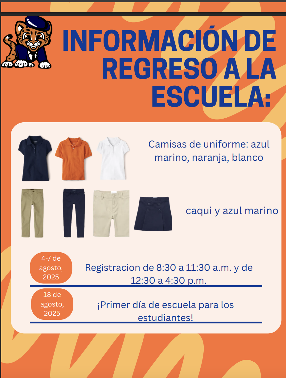 Uniforms/Registration Info – Parents – Crawford Elementary