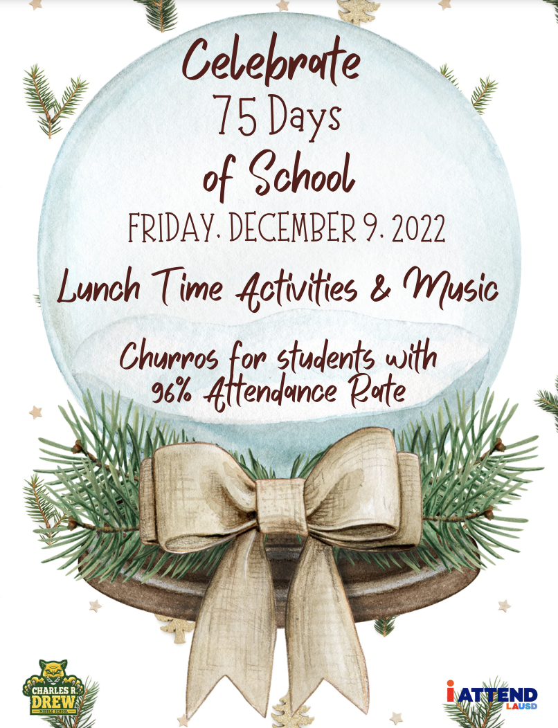 Attendance – About Us – Charles Drew Middle School