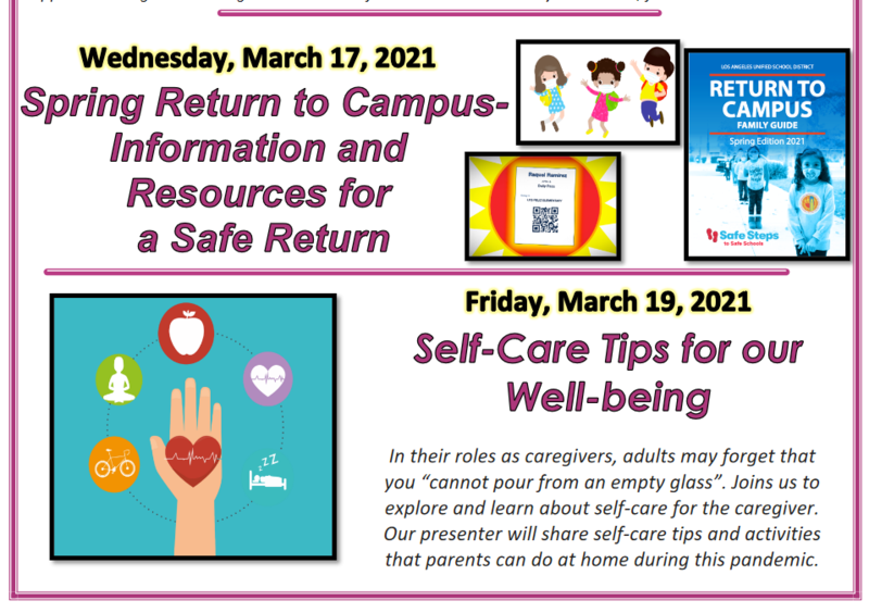 LDC: Tech Talks and More! Parent Meeting/LDC: Tech Talks y más! Reunión ...