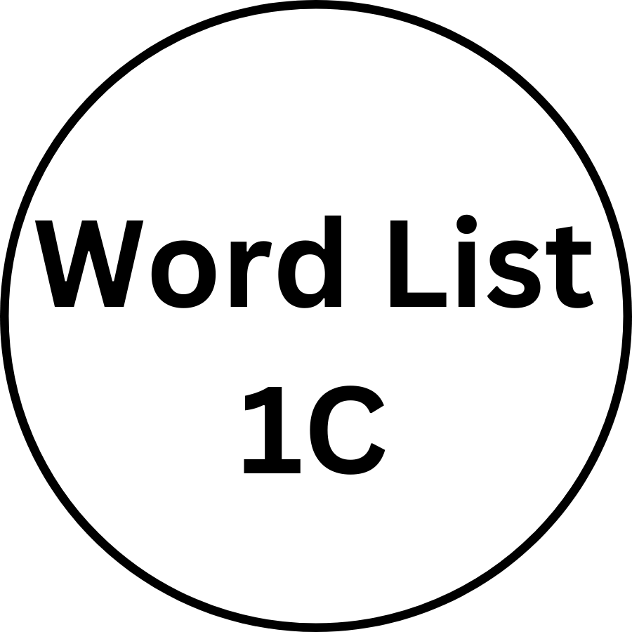 Word Lists – Miscellaneous Slide Pages – Buford Academy