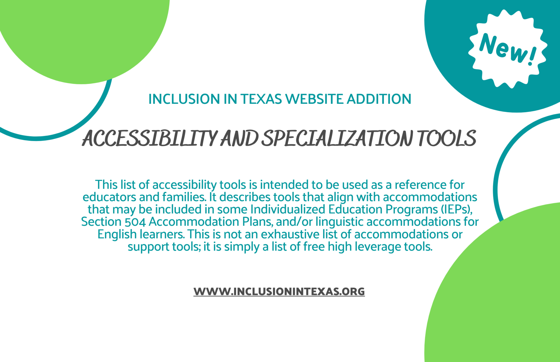 Special Education Inclusive Practices - Education Service Center ...