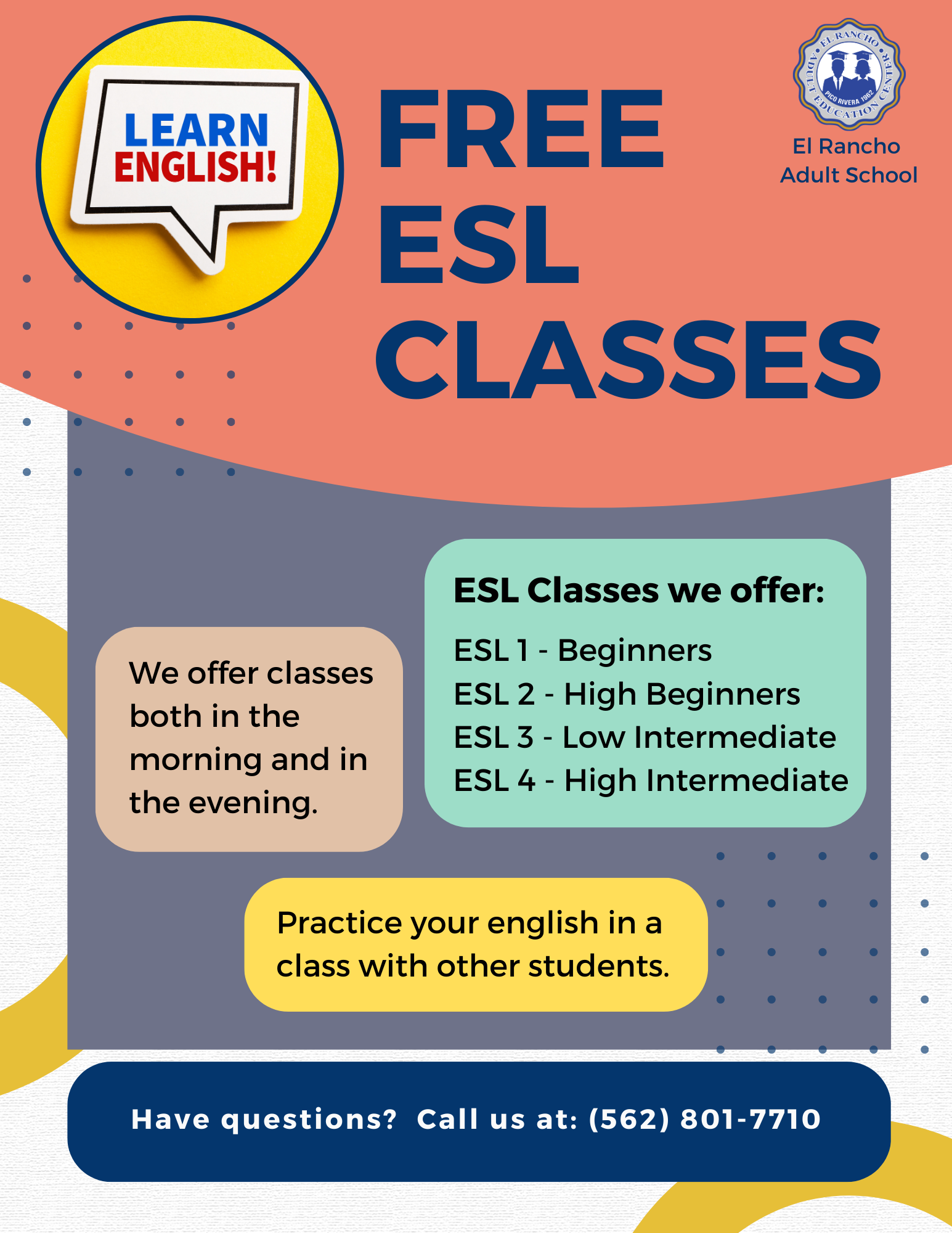 English as a Second Language (ESL) – English as a Second Language (ESL ...