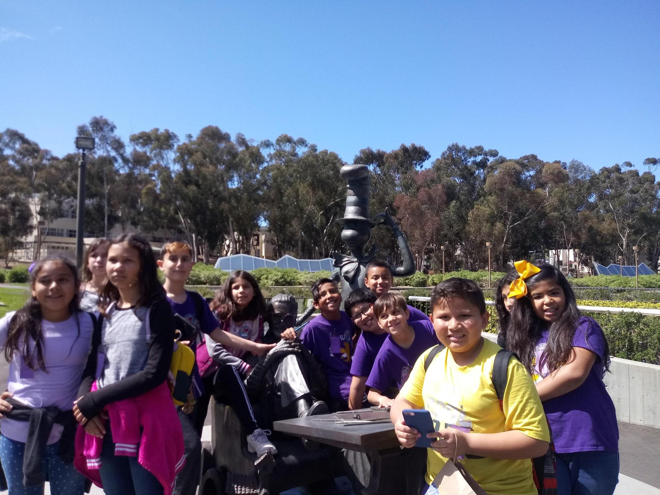 UCSD Field Trip – Running Club – Machado Elementary School