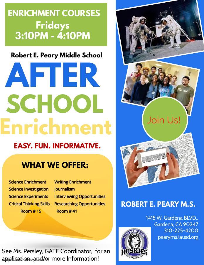 Events – Students – Robert E Peary Middle School