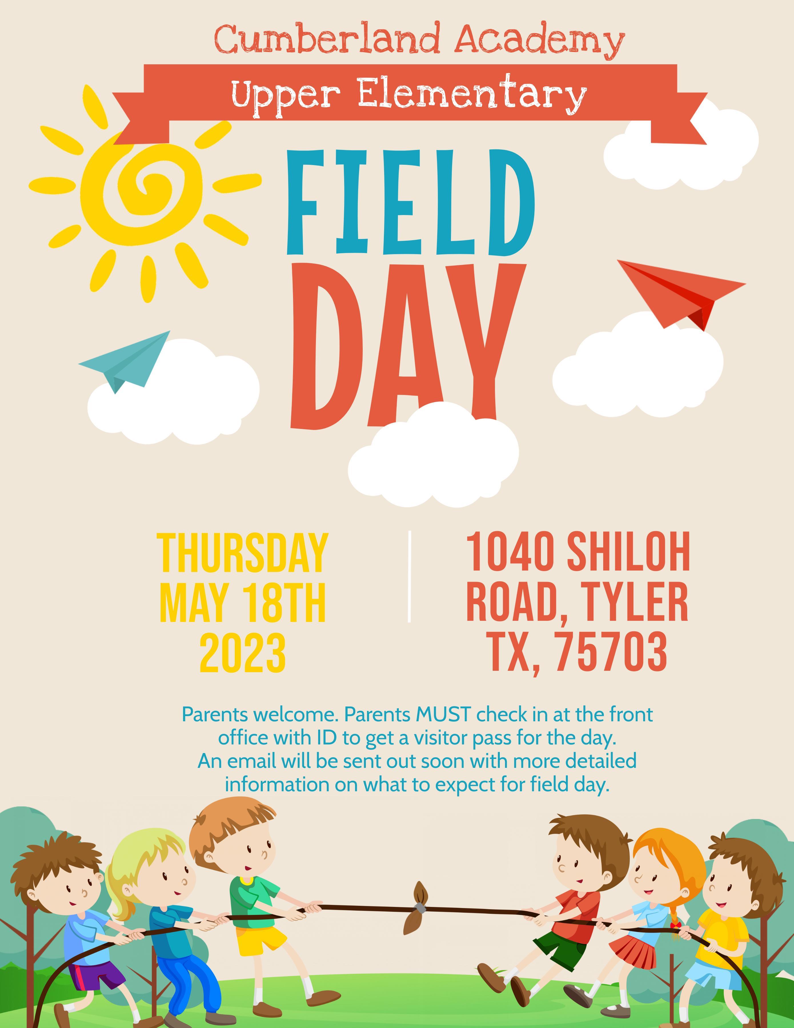 Upper Elementary Field Day | Cumberland Academy Elementary