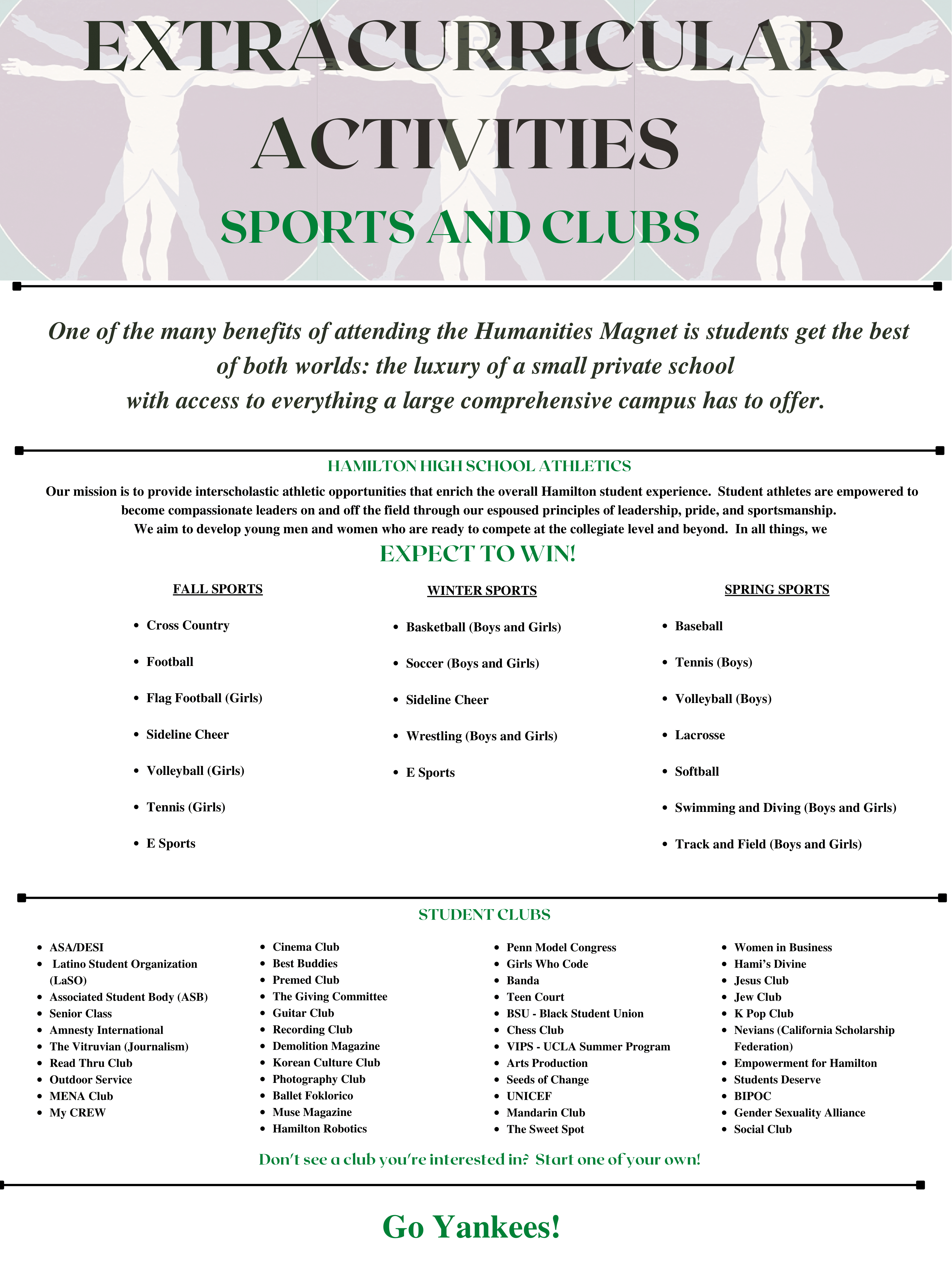 Humanities - Brochure (English) – SLC's & Magnets – Alexander Hamilton ...